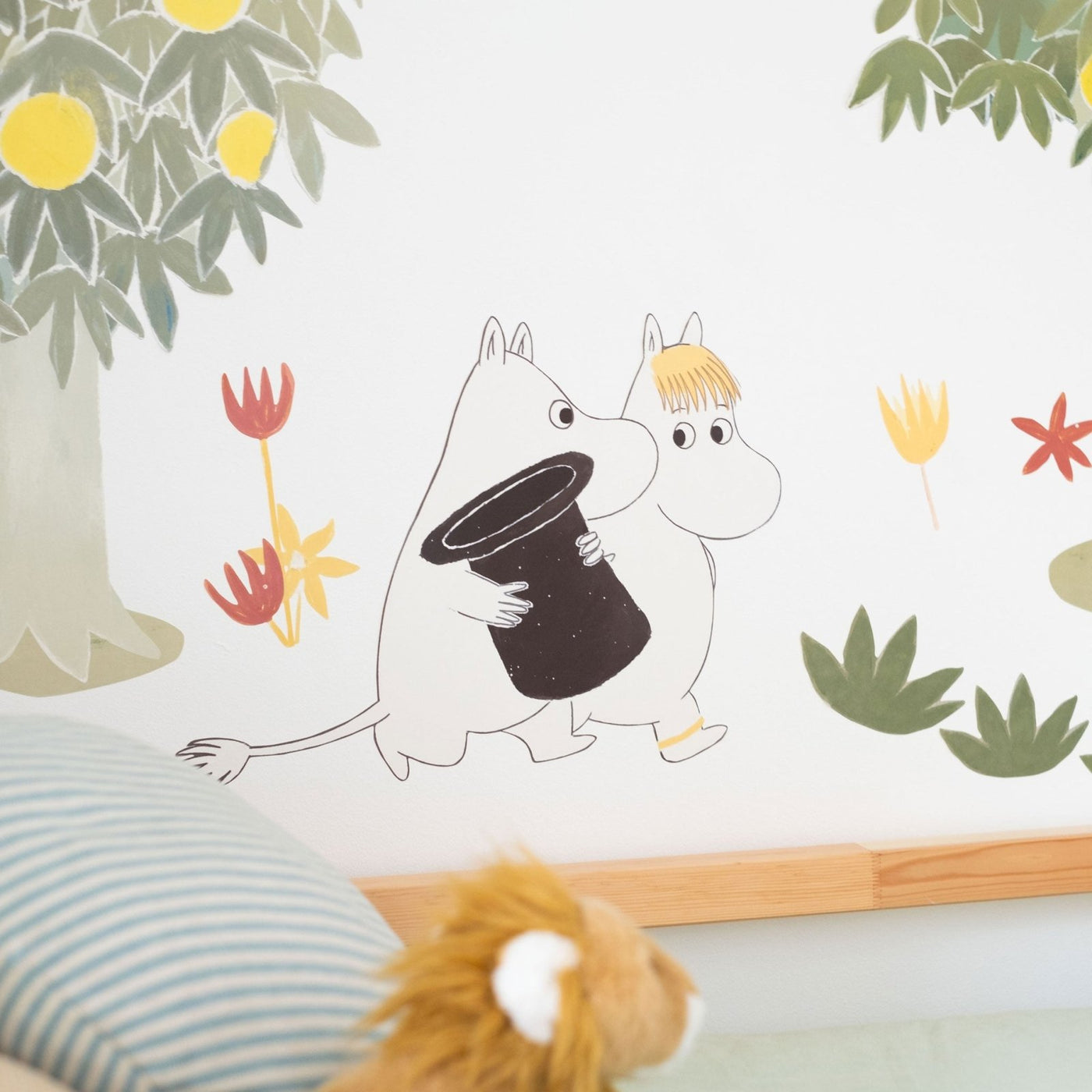 Moomin Forest Wall Stickers, Moomin decals for kids rooms — Made of Sundays